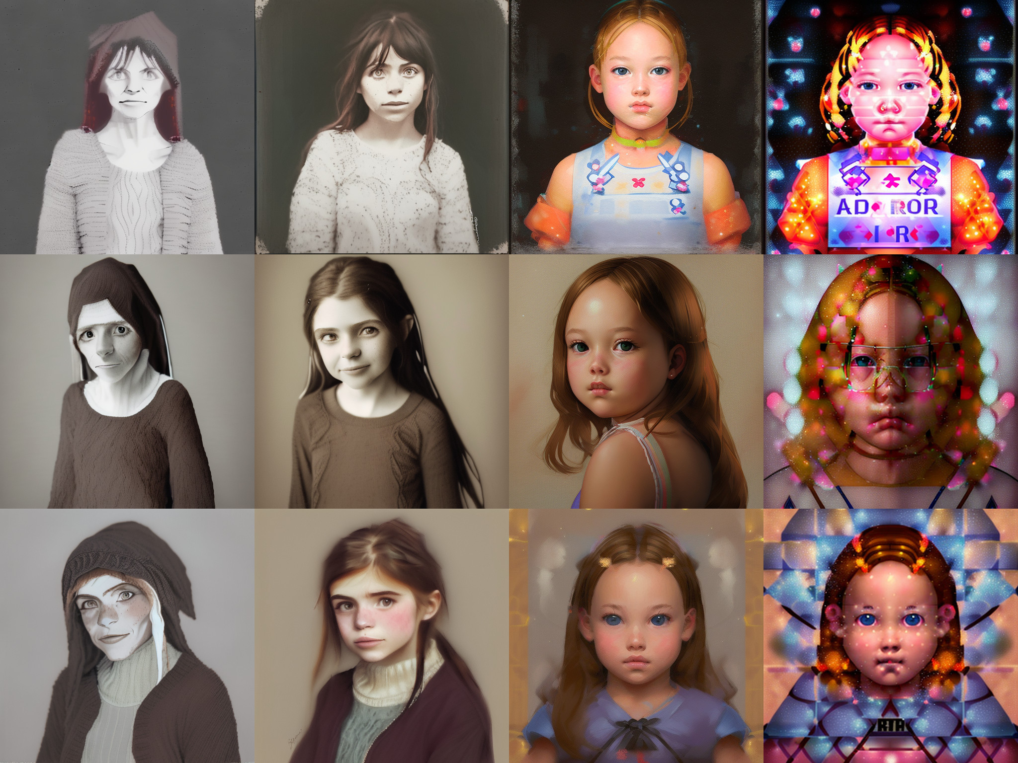 Learn Ten of Stable Diffusion’s Internal Image Descriptors (135-144 ...